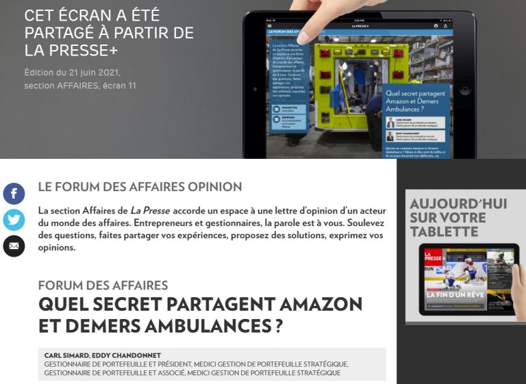 La Presse Plus - Medici